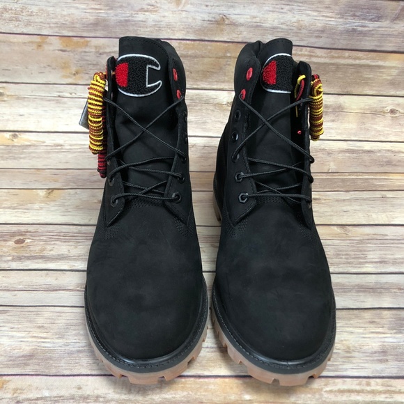 Timberland | Shoes | Timberland X Champion 6 Inch Premium Black | Poshmark